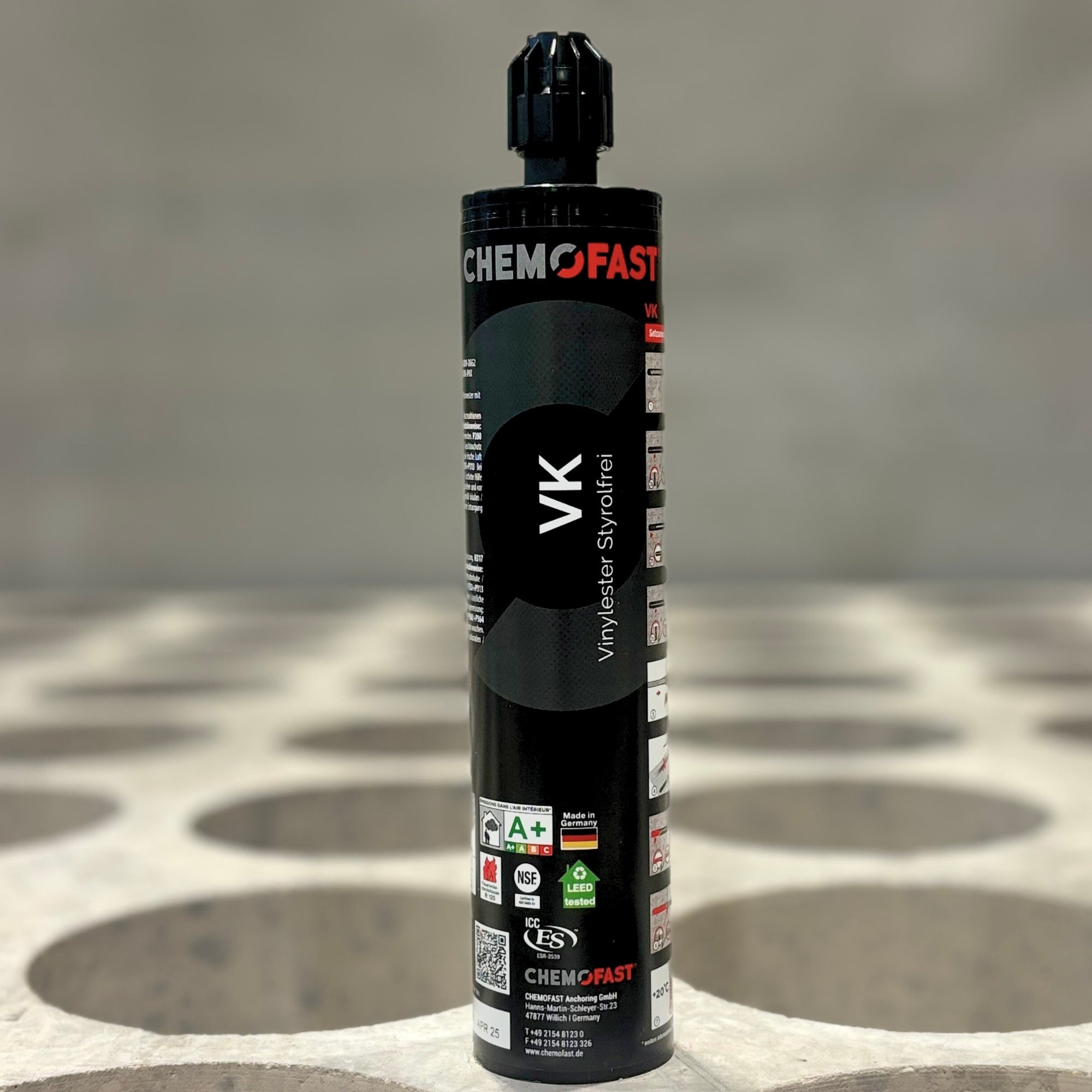 Assembly mortar for concrete and masonry – CHEMOFAST® Anchoring GmbH